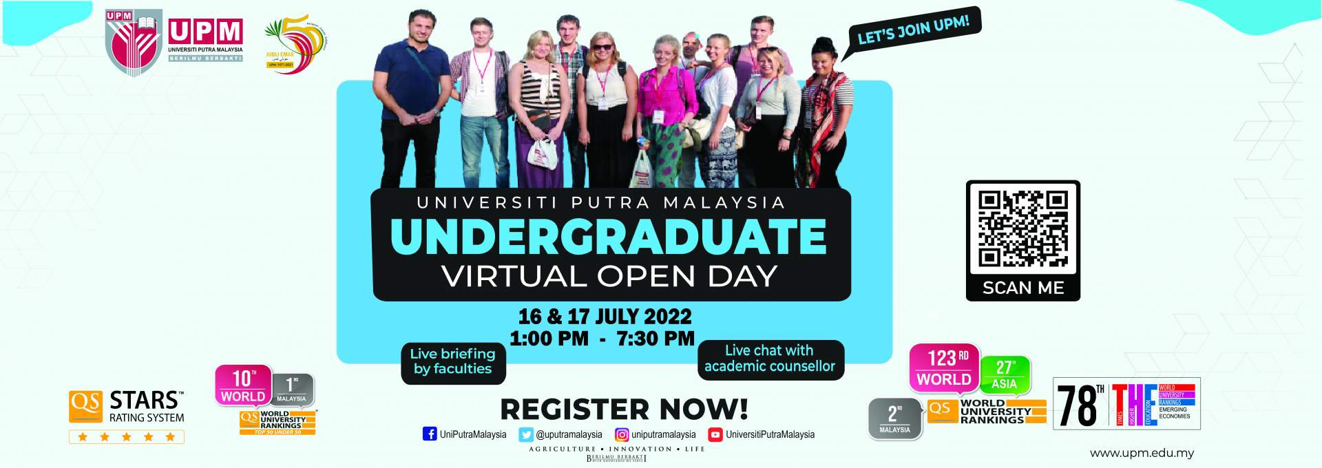 UPM UNDERGRADUATE VIRTUAL OPEN DAY 2022